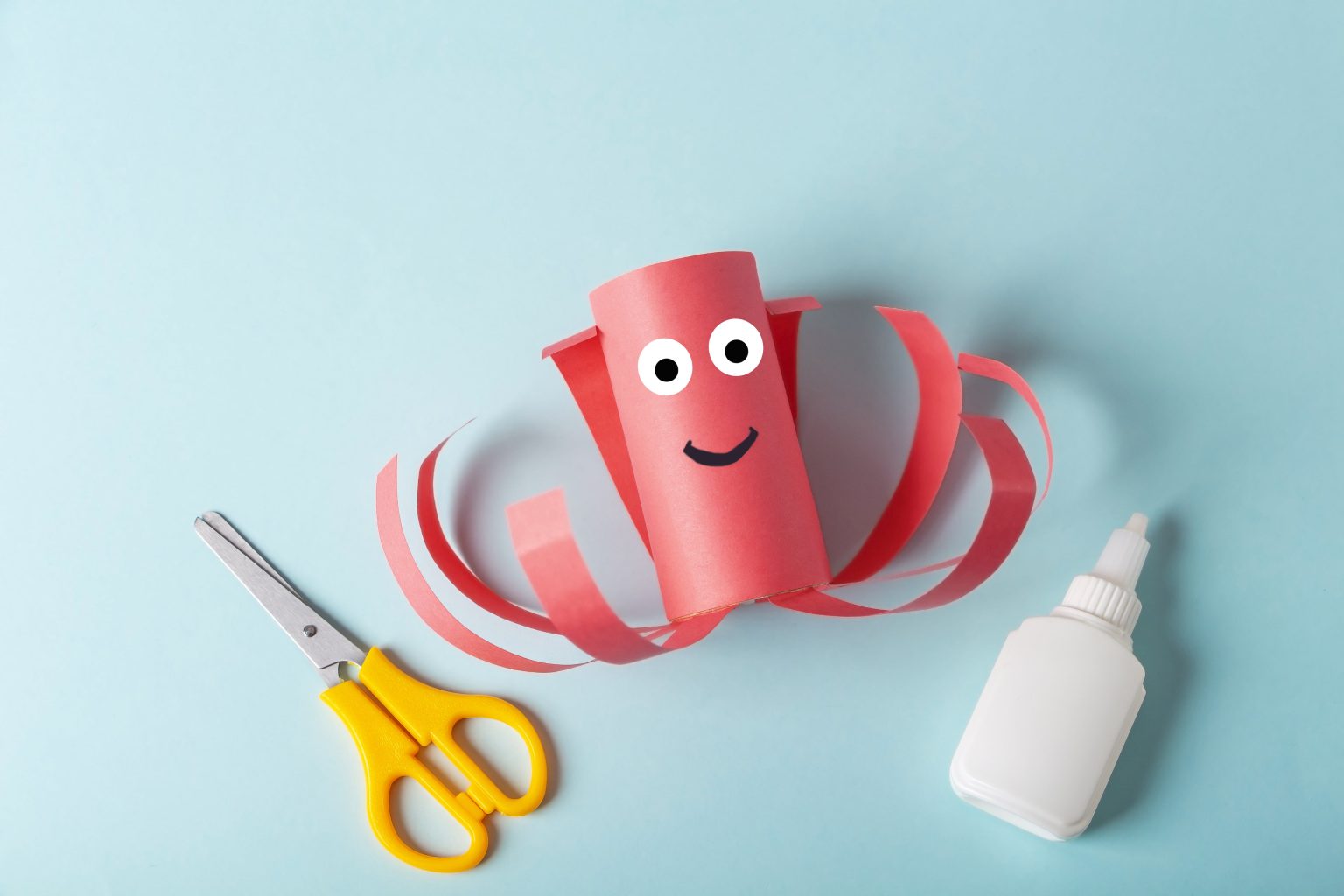 Bläckfisk Toarulle Pyssel för barn - Pyssla med Viktoria