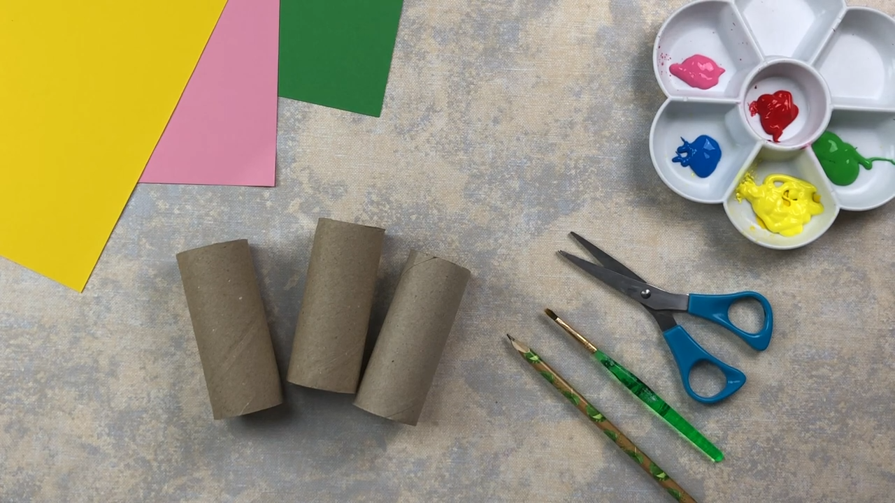 Pyssla Blommor av Toarullar - Pyssla med Viktoria