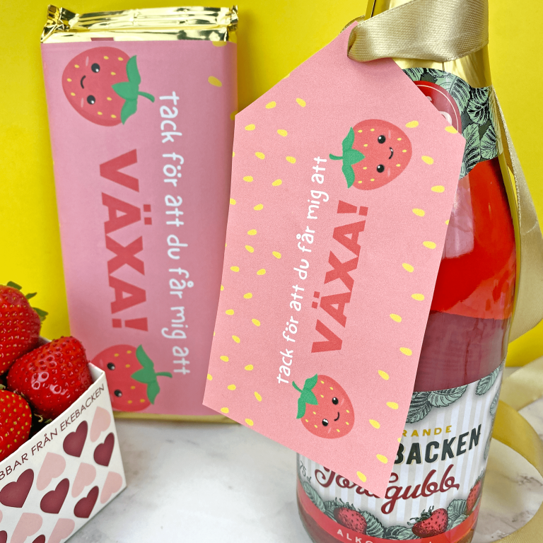 Etiketter till sommarpresenter till lärare och pedagoger - Pyssla med ...